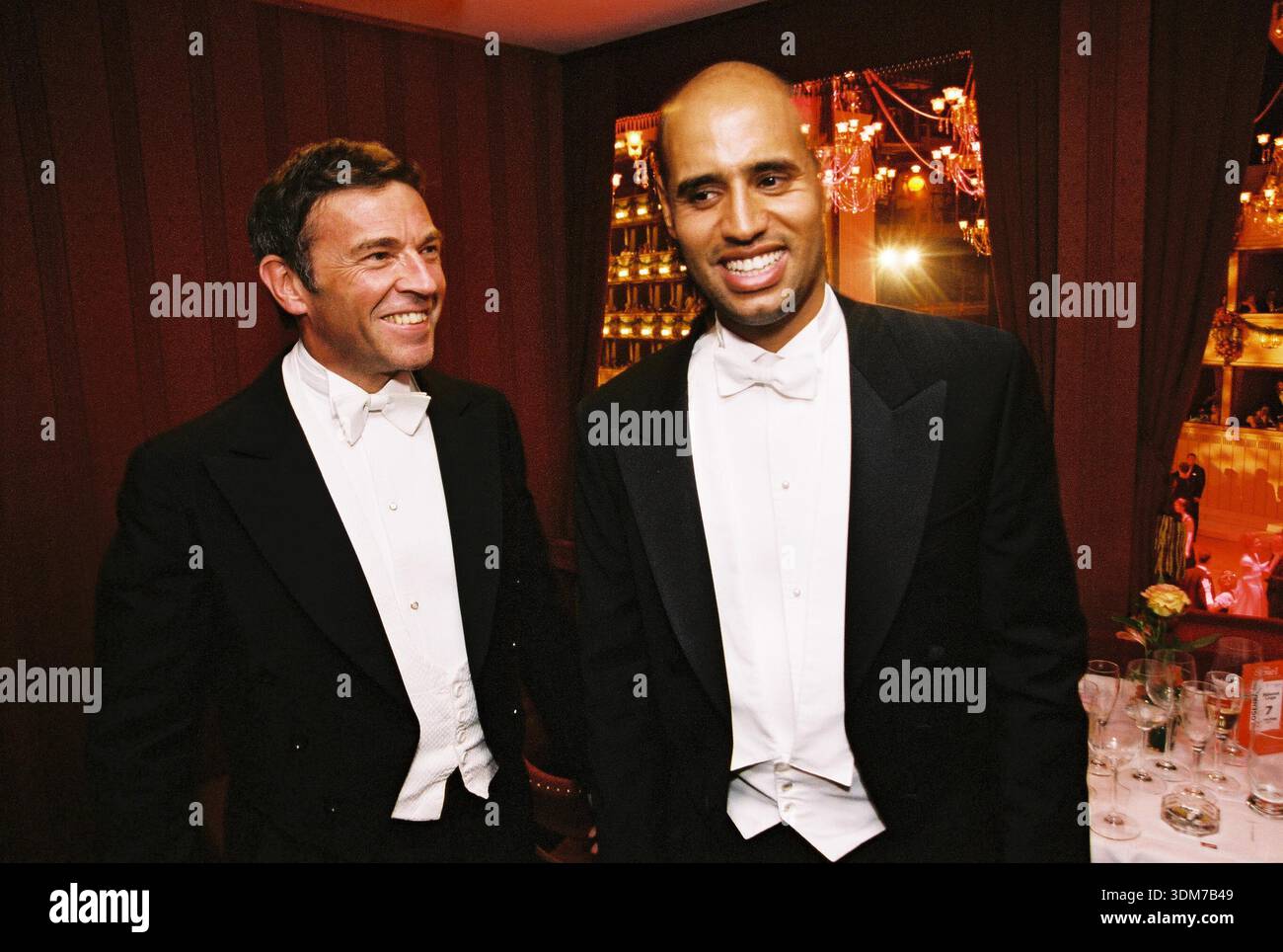 Vienna Opera Ball 2002 in Vienna, Austria, Jörg HAIDER and Saif Al ...