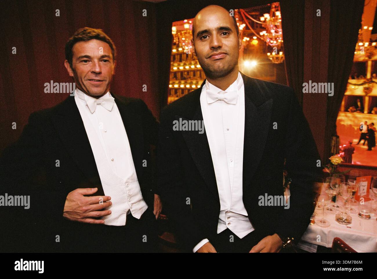 Vienna Opera Ball 2002 in Vienna, Austria, Jörg HAIDER and Saif Al ...
