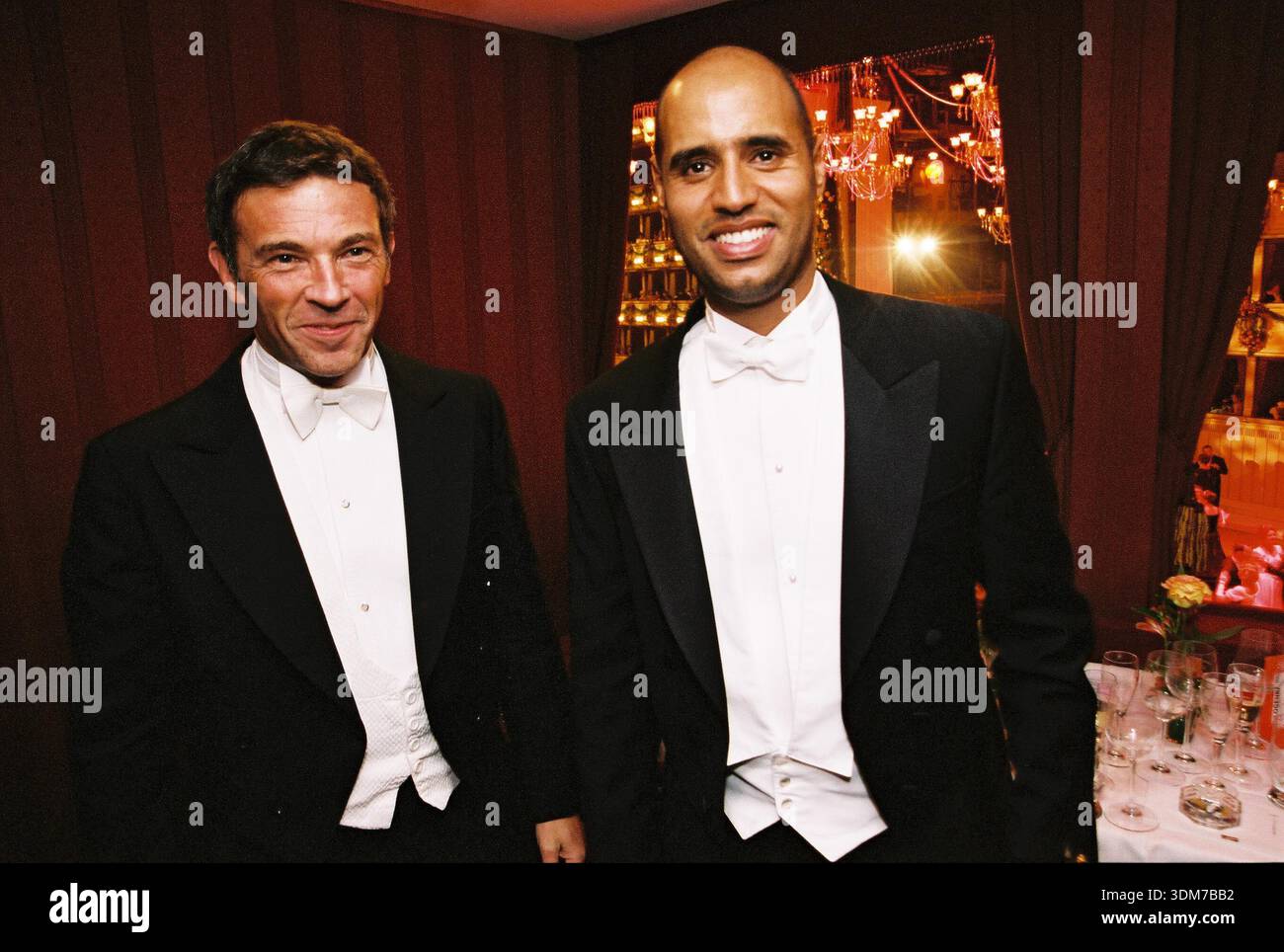 Vienna Opera Ball 2002 in Vienna, Austria, Jörg HAIDER and Saif Al ...