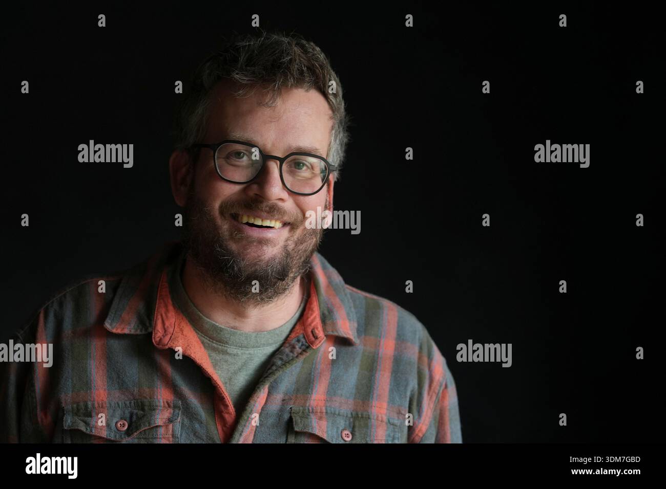 Writer John Green poses in his studio in Indianapolis, Wednesday, Jan ...