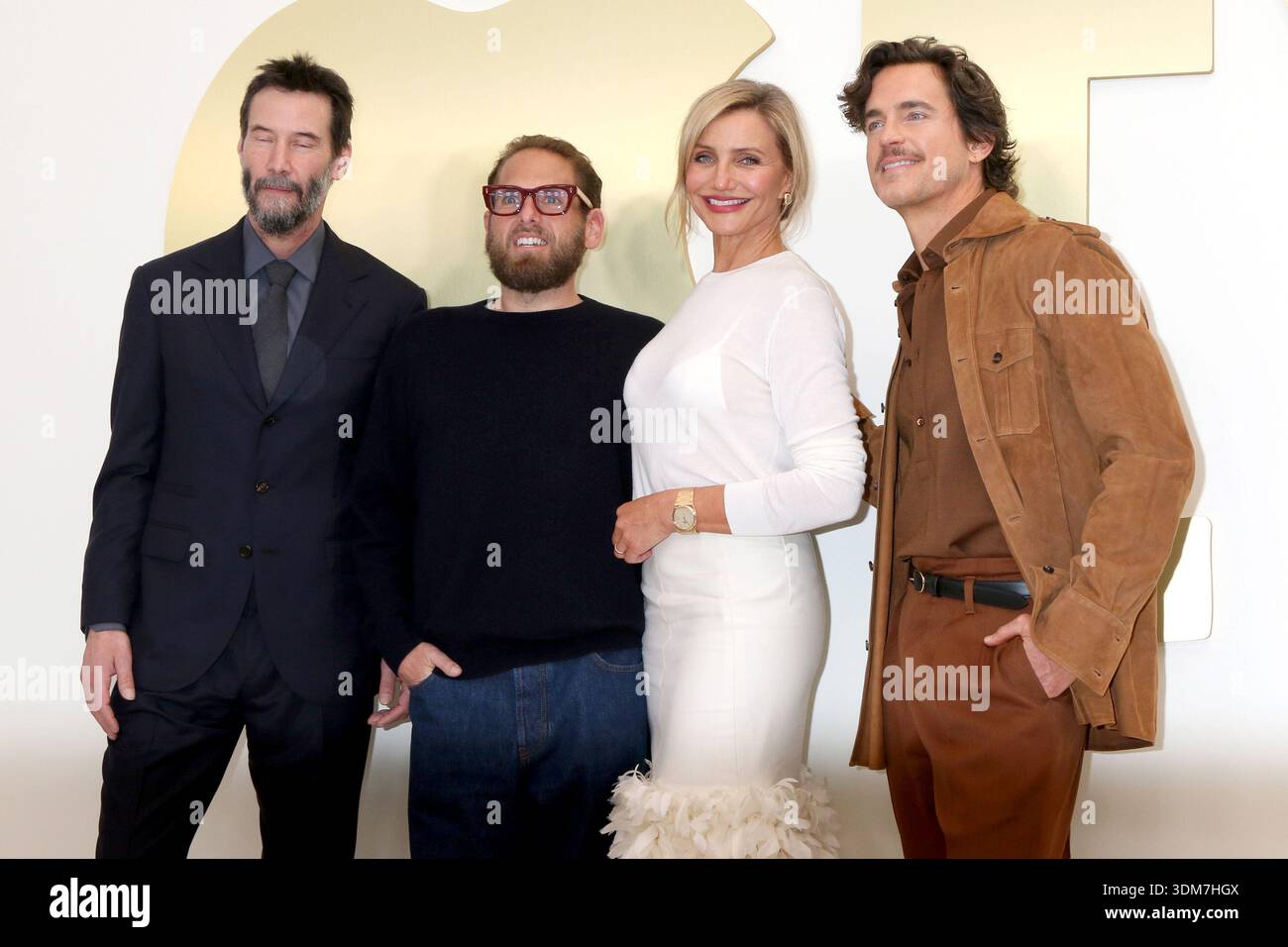 Santa Monica, USA. 3, February, 2026. Pictured left to right, Keanu ...