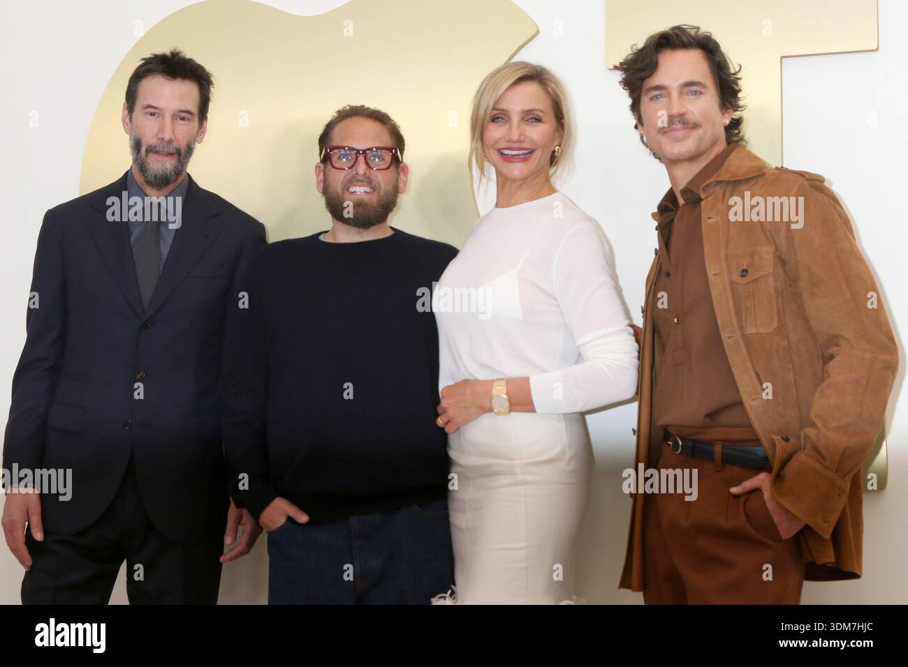 Santa Monica, USA. 3, February, 2026. Pictured left to right, Keanu ...