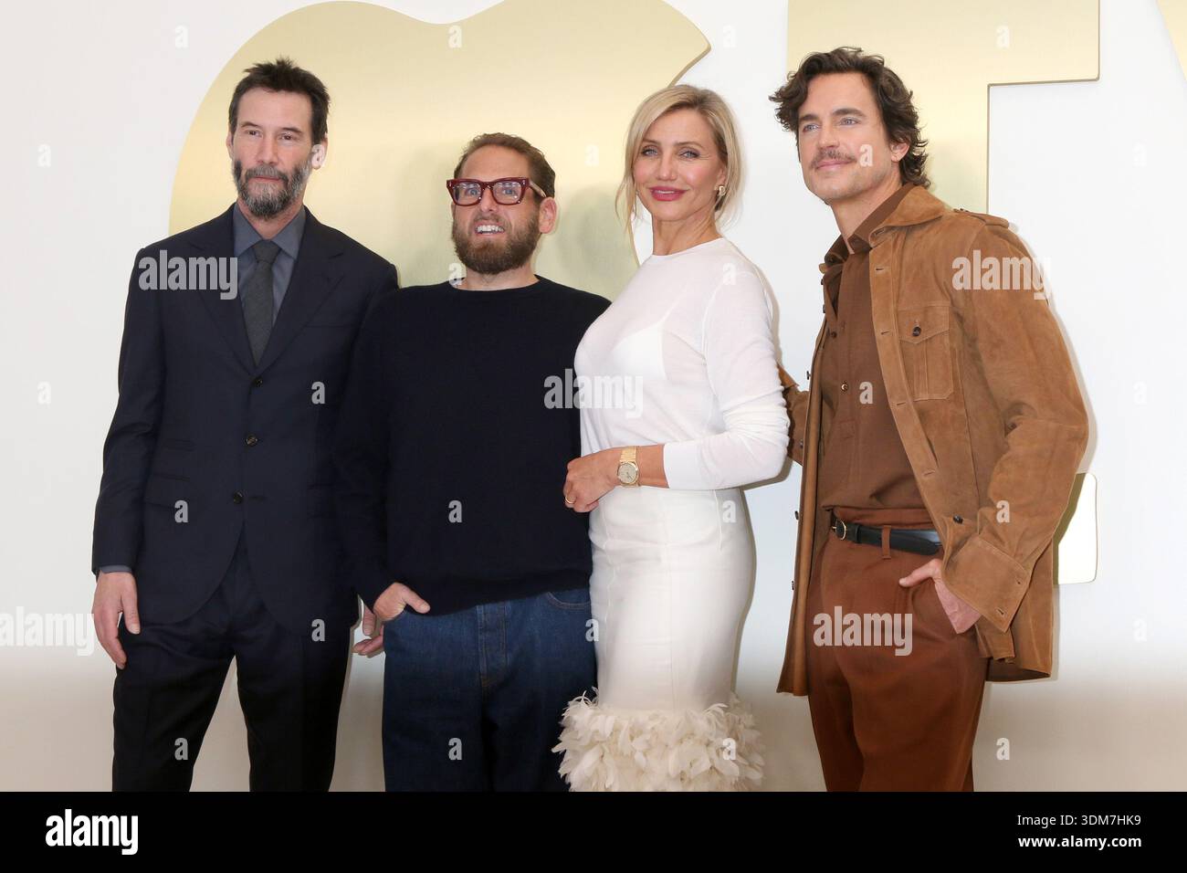 Santa Monica, USA. 3, February, 2026. Pictured left to right, Keanu ...