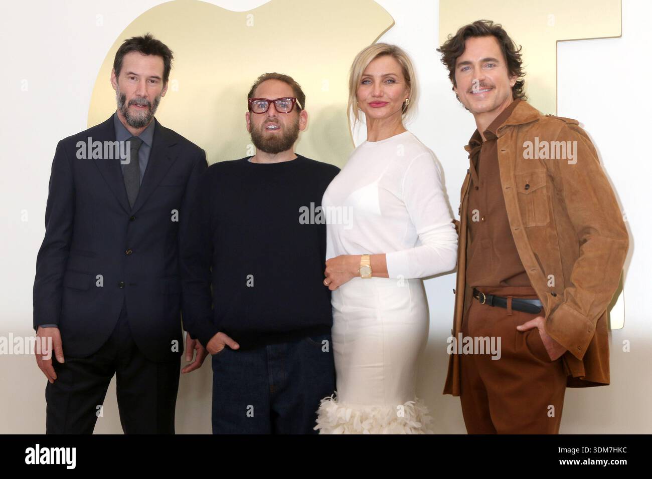Santa Monica, USA. 3, February, 2026. Pictured left to right, Keanu ...