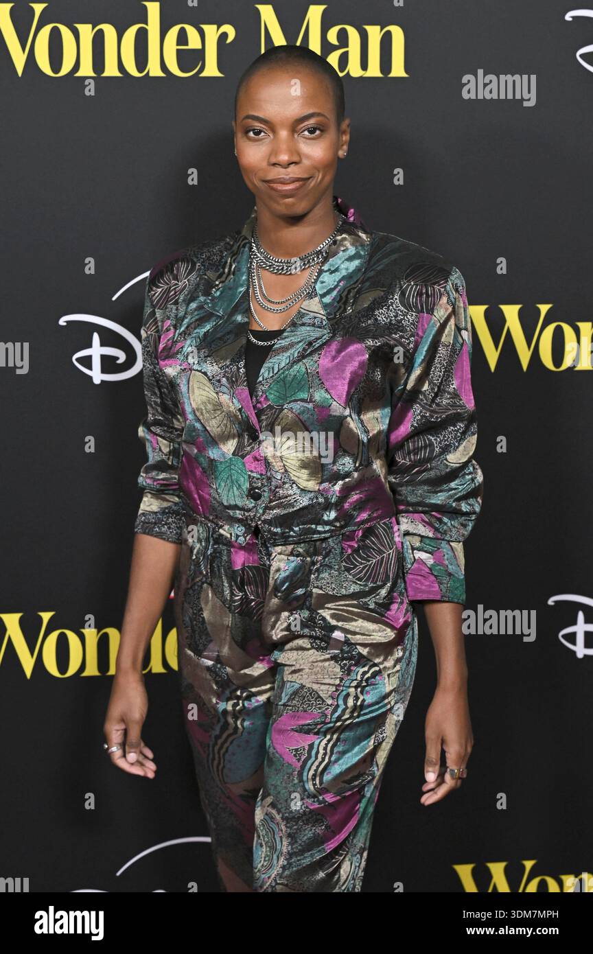 Sasheer Zamata at the launch event of the Disney+ miniseries 'Wonder ...