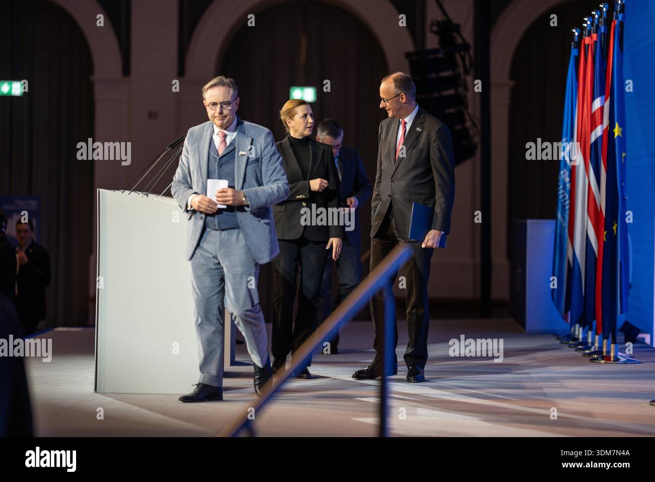 Mette Frederiksen, Prime Minister of Denmark, Friedrich Merz ...