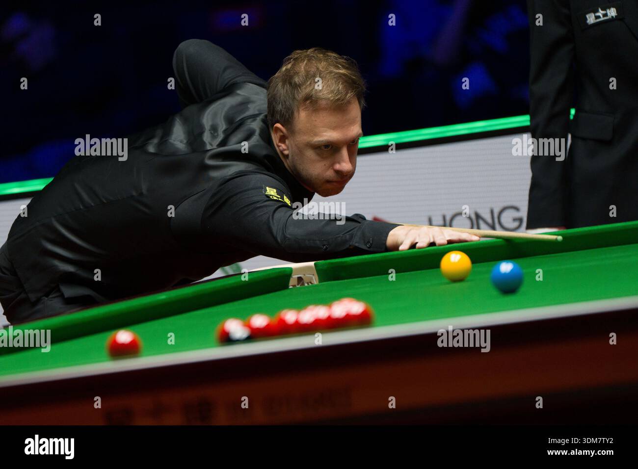 Snooker player, Judd Trump during a game at the 2026 World Snooker ...