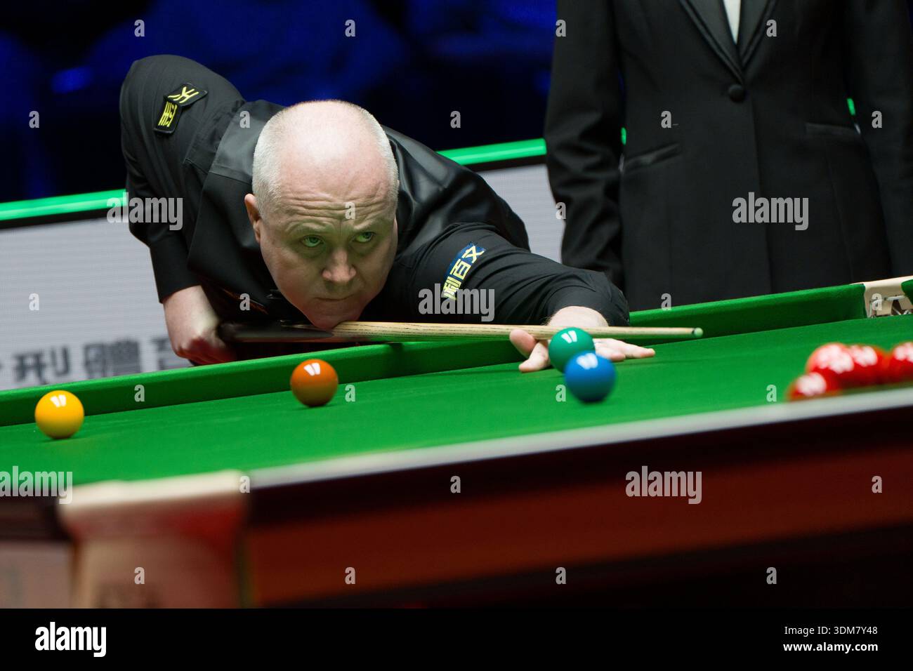 Scottish snooker player, John Higgins during a game at the 2026 World ...