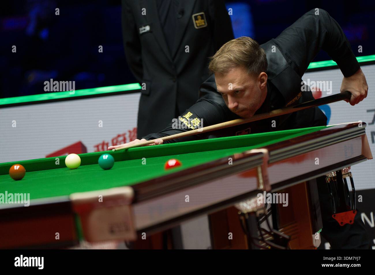 Snooker player, Judd Trump during a game at the 2026 World Snooker ...