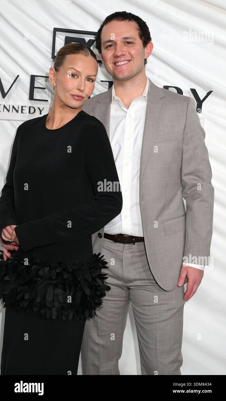 Serena Kerrigan and Felix Levine attend FX's "Love Story: John F ...