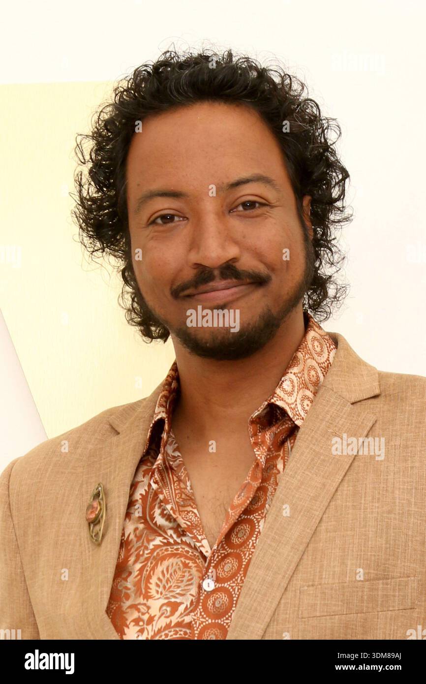 Samba Schutte at arrivals for Apple TV Press Day - Part 2, Barker ...