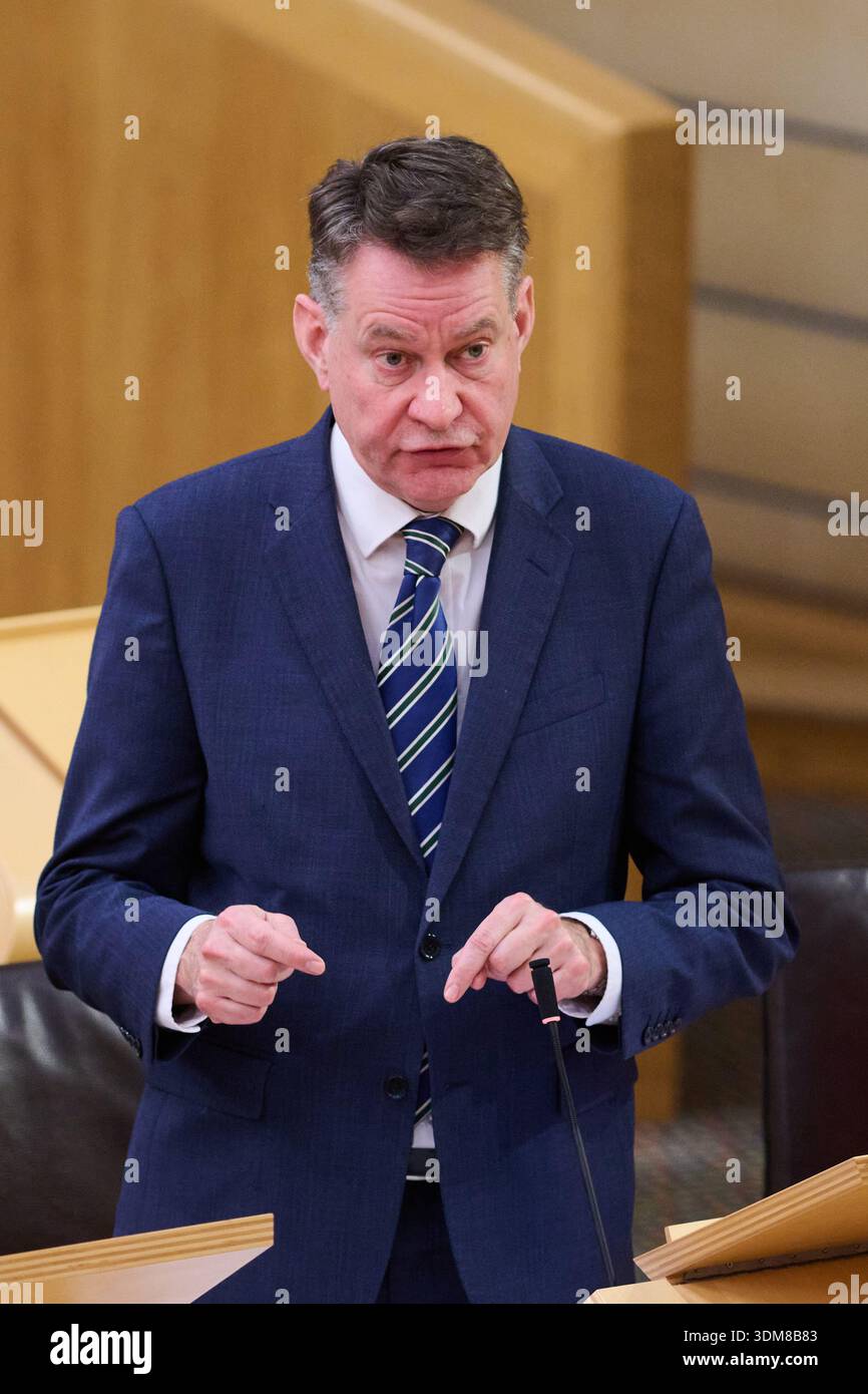 Edinburgh Scotland, UK 04 February 2026. Murdo Fraser MSP at the ...