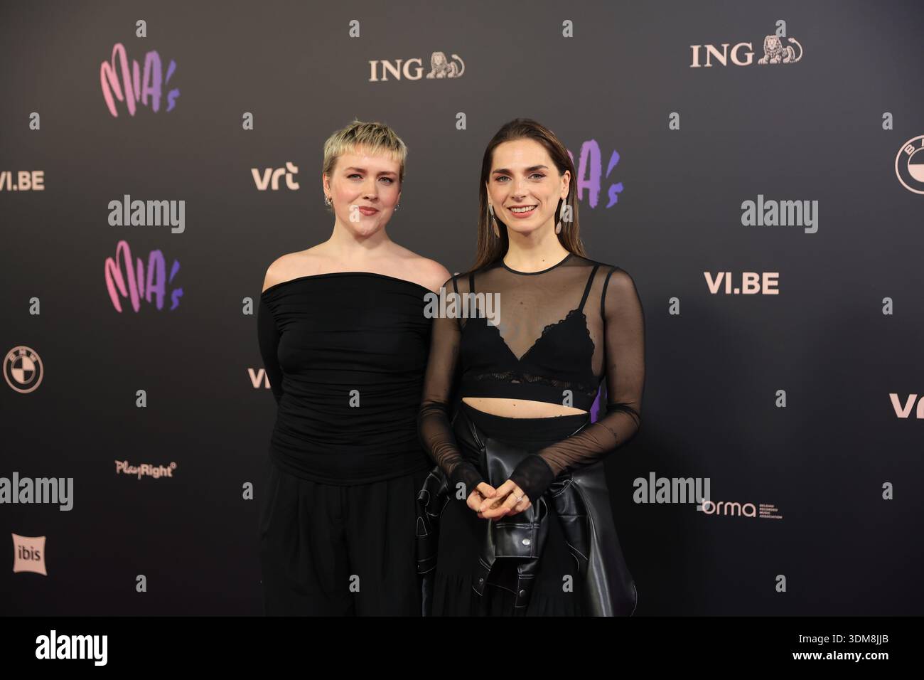 Lara Baeten and Writer Elisabeth Lucie Baeten pictured during the 18th ...