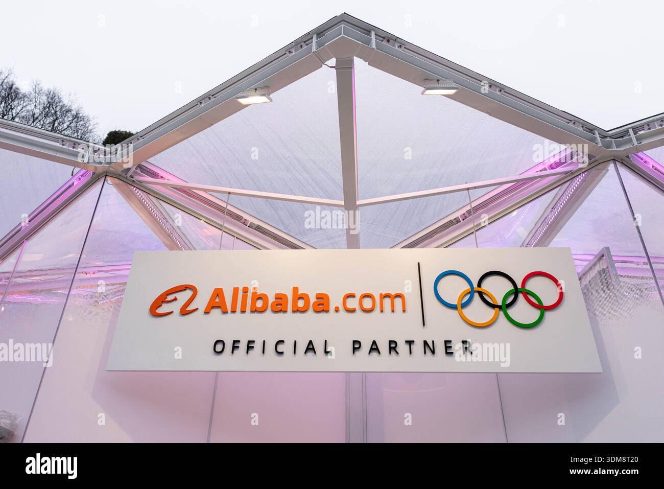 Logo of Alibaba, a Chinese multinational technology company ...