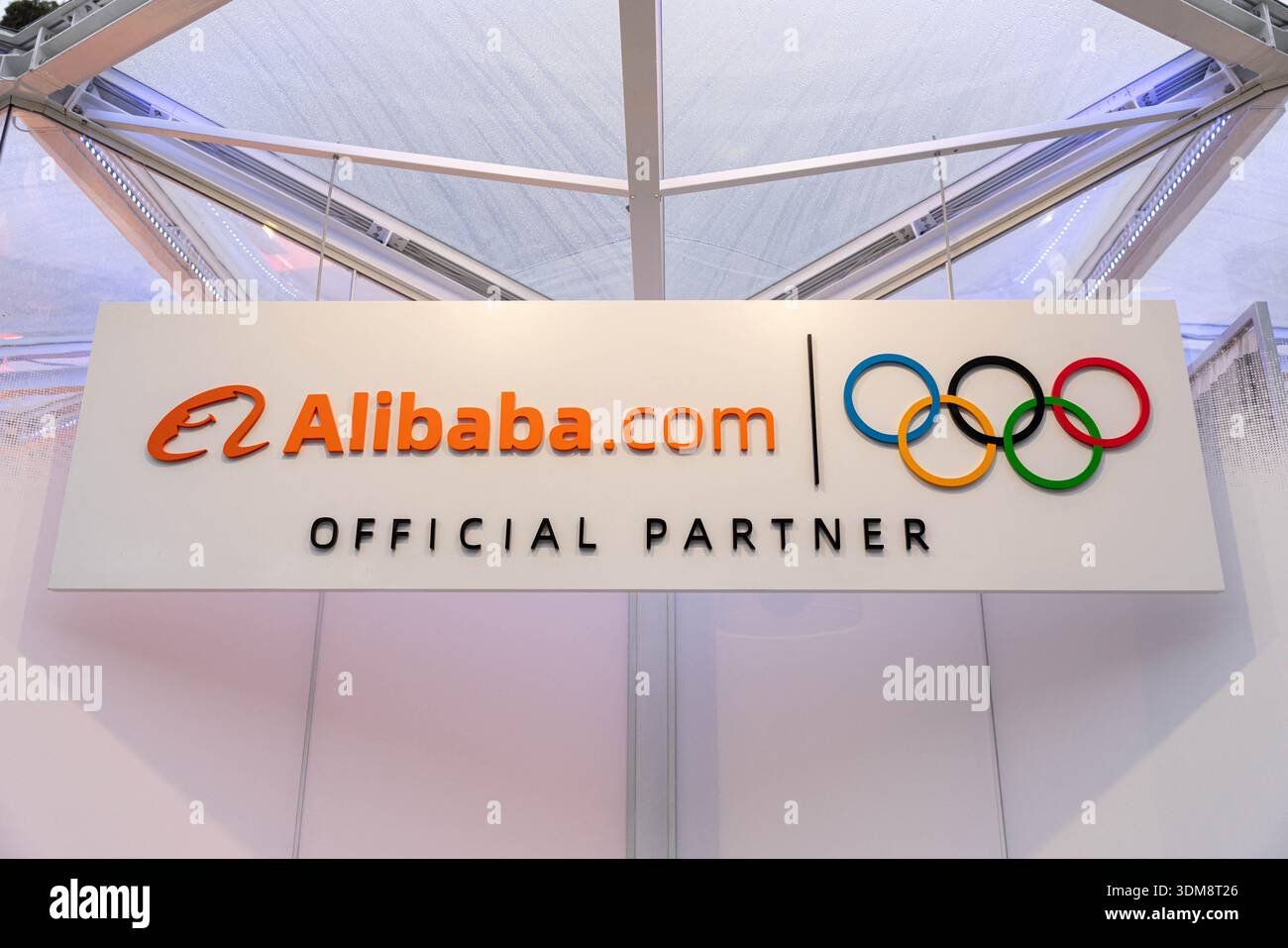 Logo of Alibaba, a Chinese multinational technology company ...