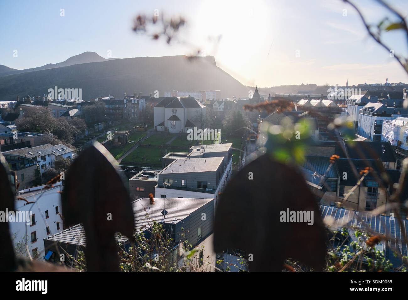 Edinburgh, Scotland - 28 JAN 2025 - Arthurs Seat, the striking hill and ...
