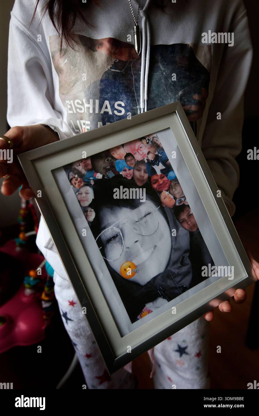 Christie Zebrasky, whose daughter Eishia Hudson was shot dead by police ...