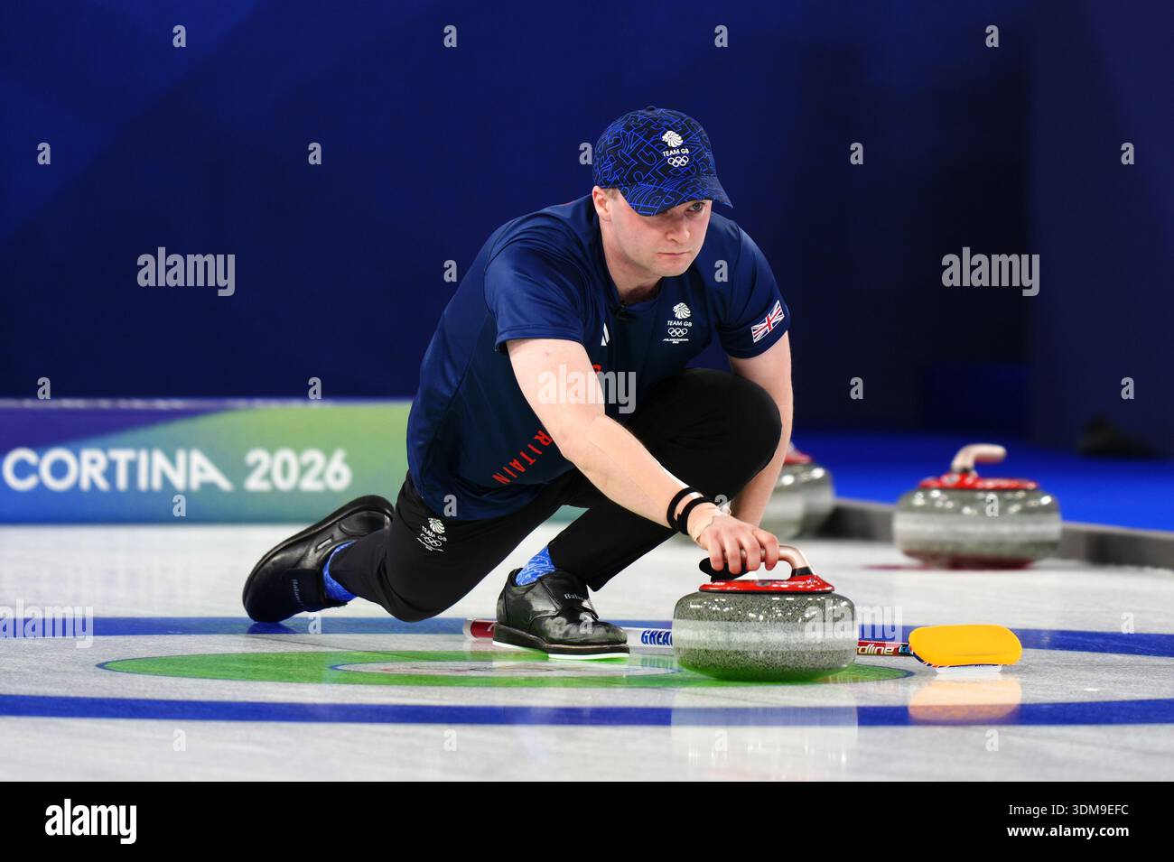Great Britain's Bruce Mouat during the Curling Mixed Doubles, Round ...