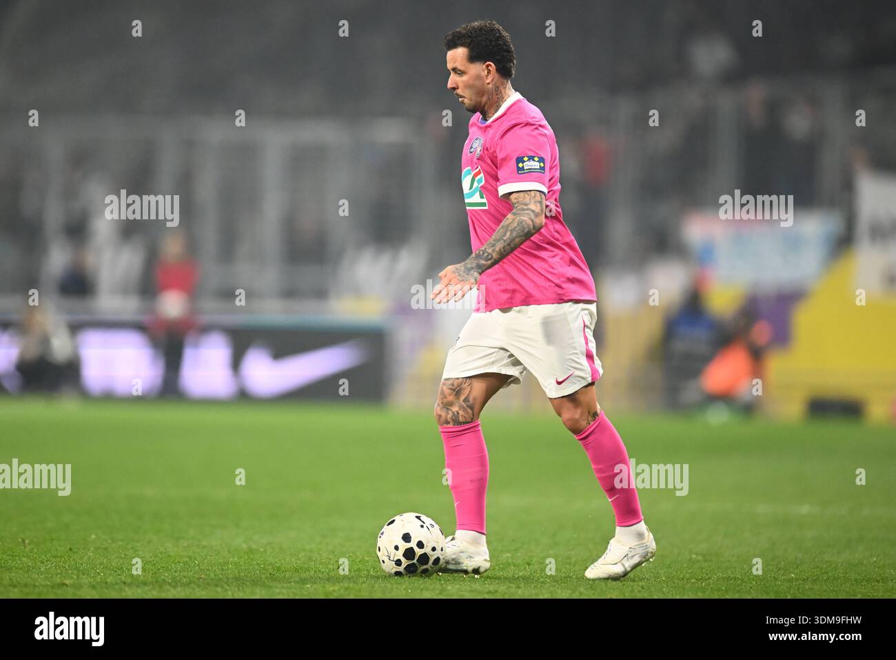 Aron Donnum of Toulouse Football Club during French Cup match between ...