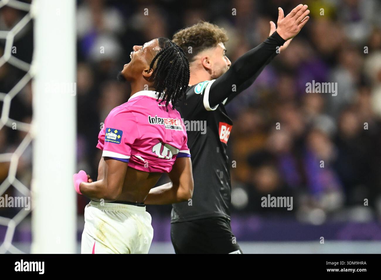Yann Gboho of Toulouse Football Club during French Cup match between ...