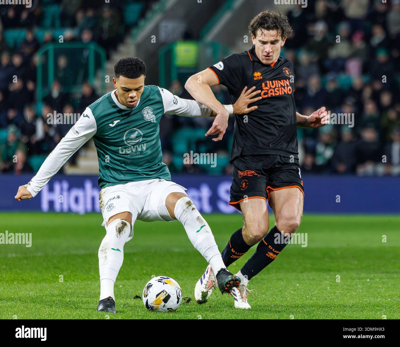 Easter Road Stadium, Edinburgh, Scotland, UK. 4th Feb 2026. Hibernian V ...