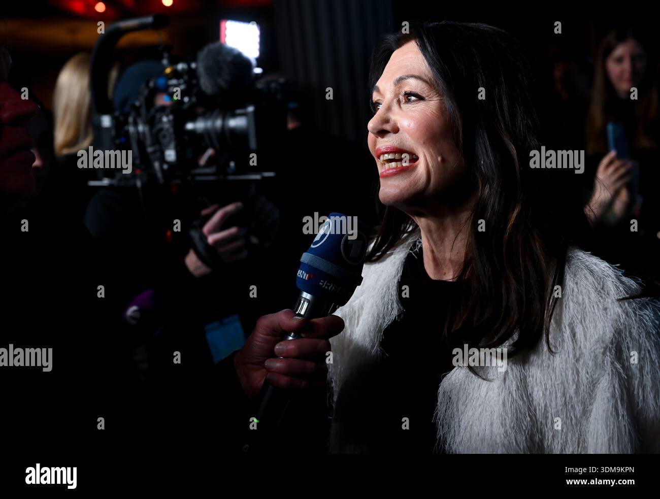 Munich, Germany. 03rd Feb, 2026. Iris Berben, actress, attends the ...