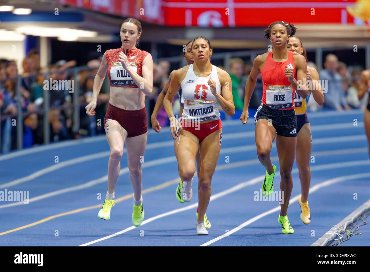 Roisin Willis (USA), Juliette Whittaker (USA), and Michaela Rose (USA ...