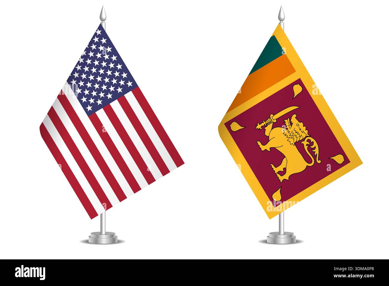 Usa sri lanka table hi-res stock photography and images - Alamy