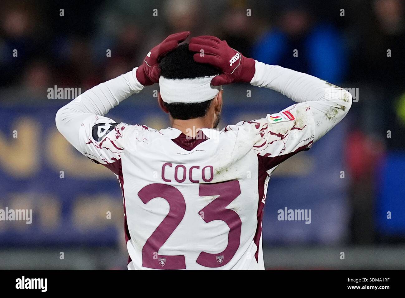 Torino’s Saul Coco during the Frecciarossa Italian Cup 2025/ 2026 ...