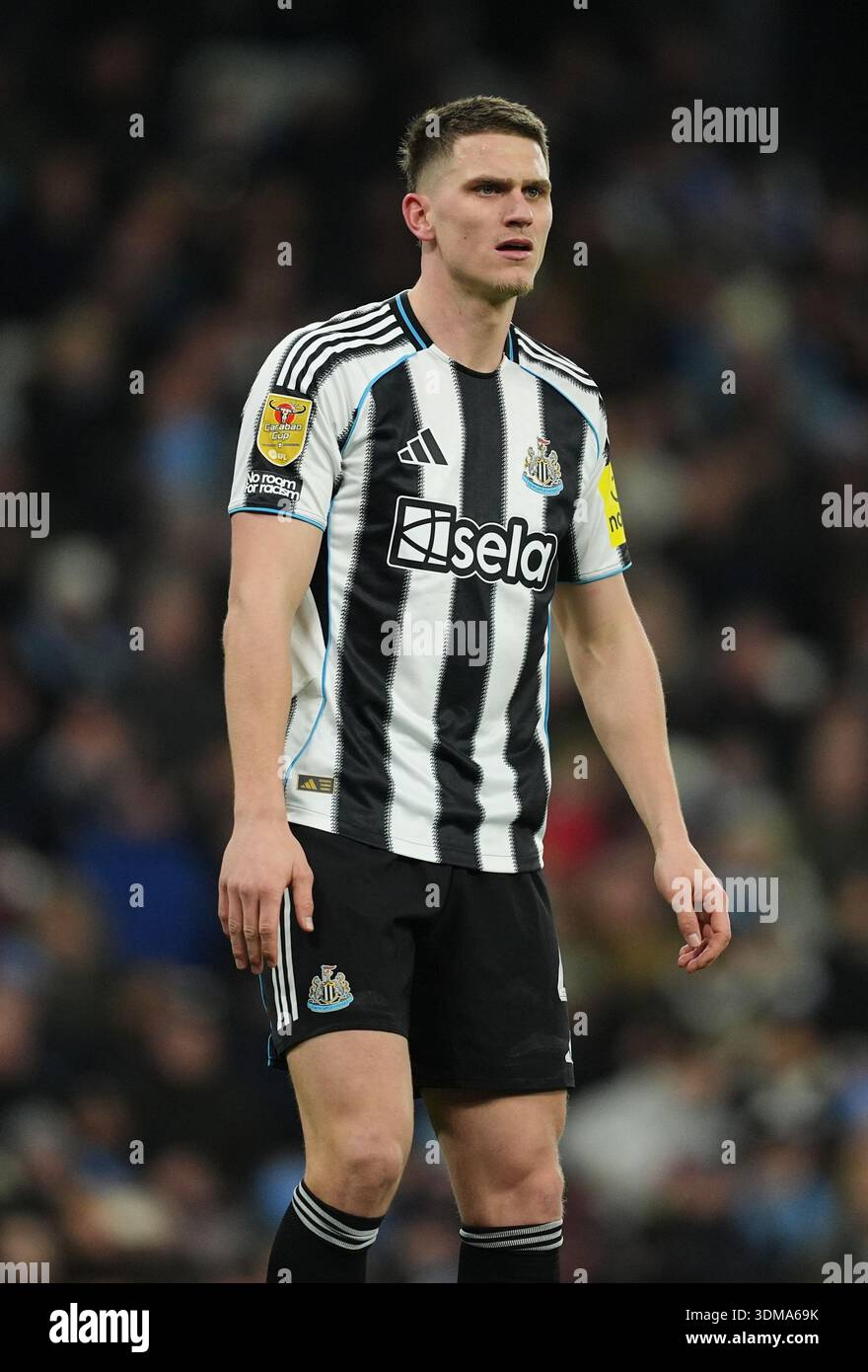 Newcastle United's Sven Botman during the Carabao Cup semi-final ...