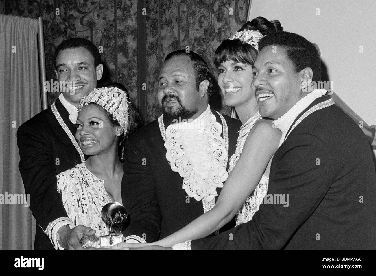 FILE - Members of the Fifth Dimension, from left, LaMonte McLemore ...