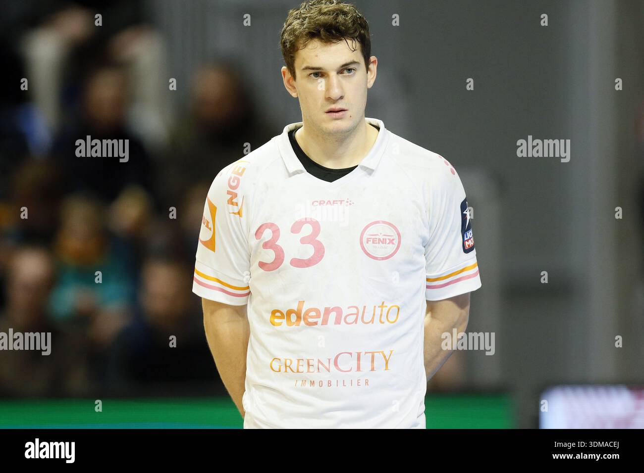 Enej SLATINEK JOVICIC of Fenix Toulouse during the French championship ...