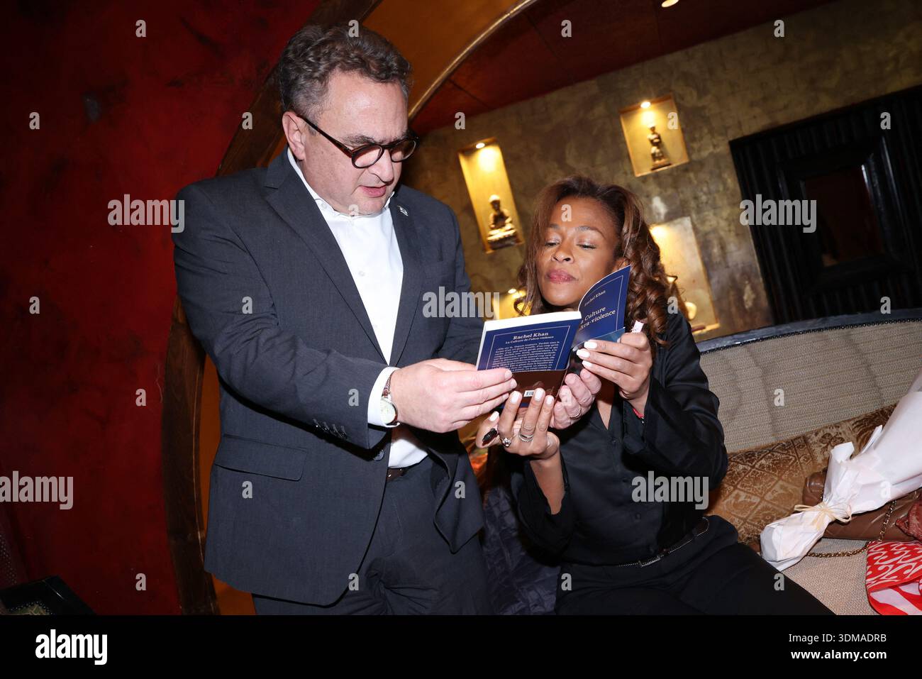 Exclusive - Joshua Zarka Israel's ambassador to France and Rachel Khan ...