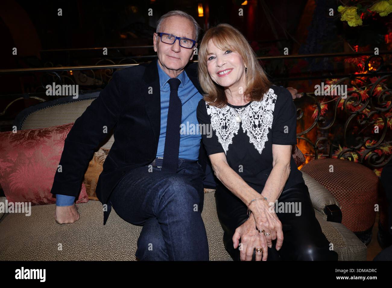 Exclusive - André Vallini and Nicole Calfan attend Rachel Khan « La ...