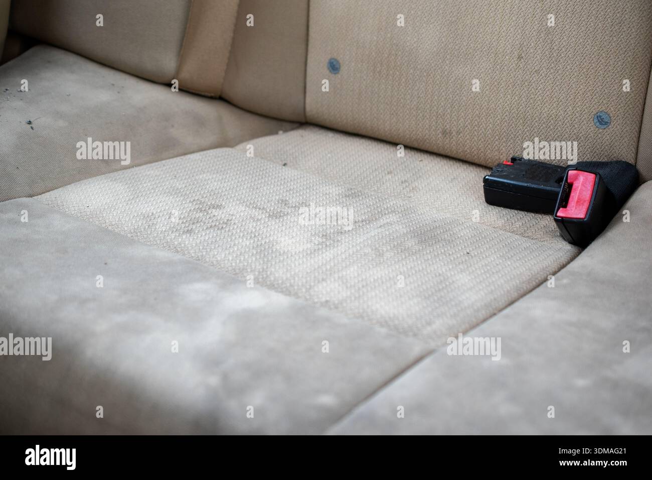 Dirty stained car seat hi-res stock photography and images - Alamy