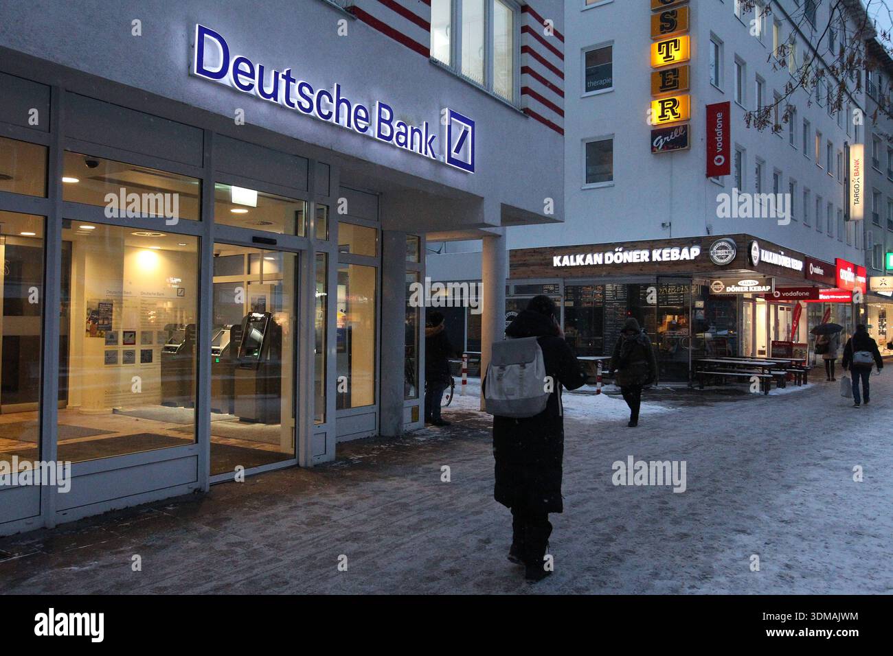 Filiale der Deutsche Bank Aktiengesellschaft in der Osterstraße ...