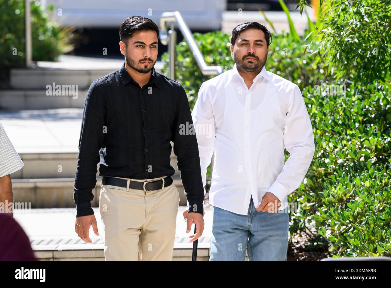 Sheraz Ahmad Tahir (left), and Muzafar Ahmad Tahir, brothers of victim ...