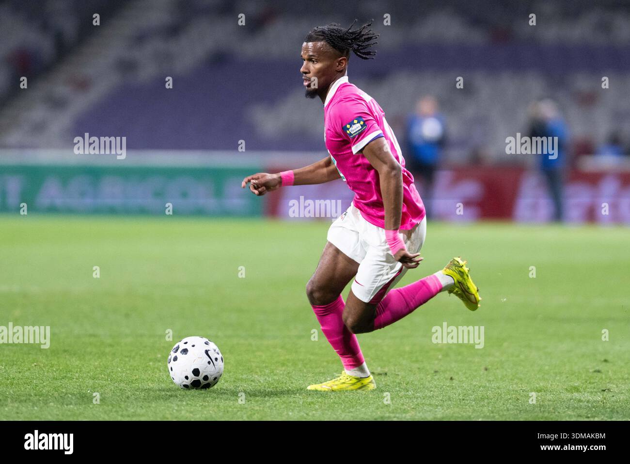 Yann Gboho of Toulouse during the French Cup, round of 16 football ...
