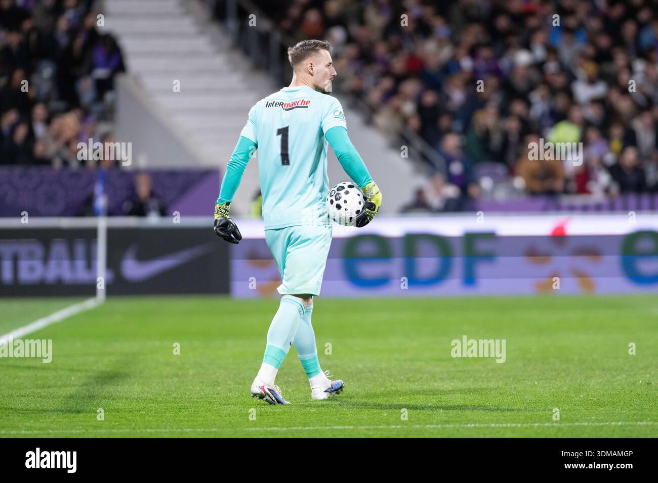 Kjetil Haug of Toulouse during the French Cup, round of 16 football ...