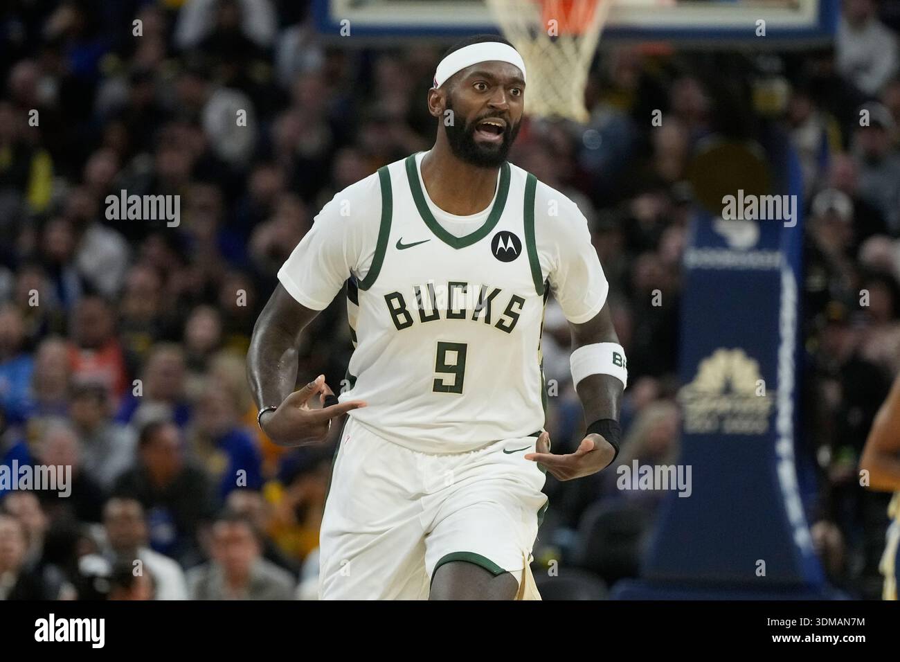 Milwaukee Bucks forward Bobby Portis Jr. (9) during an NBA basketball ...