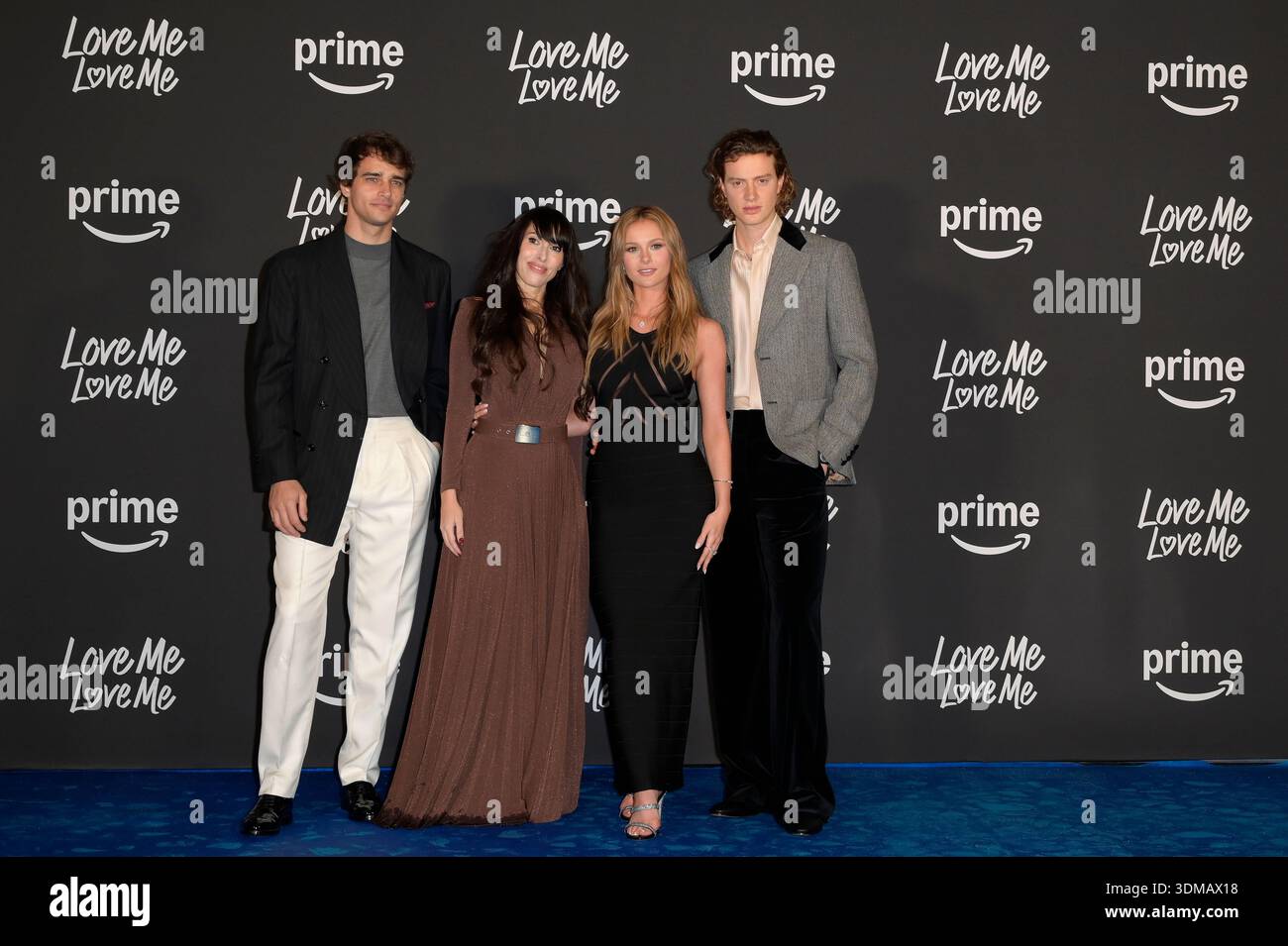 Pepe Barroso (l), Stefania S. (c), Mia Jenkins (c) and Luca Melucci (r ...