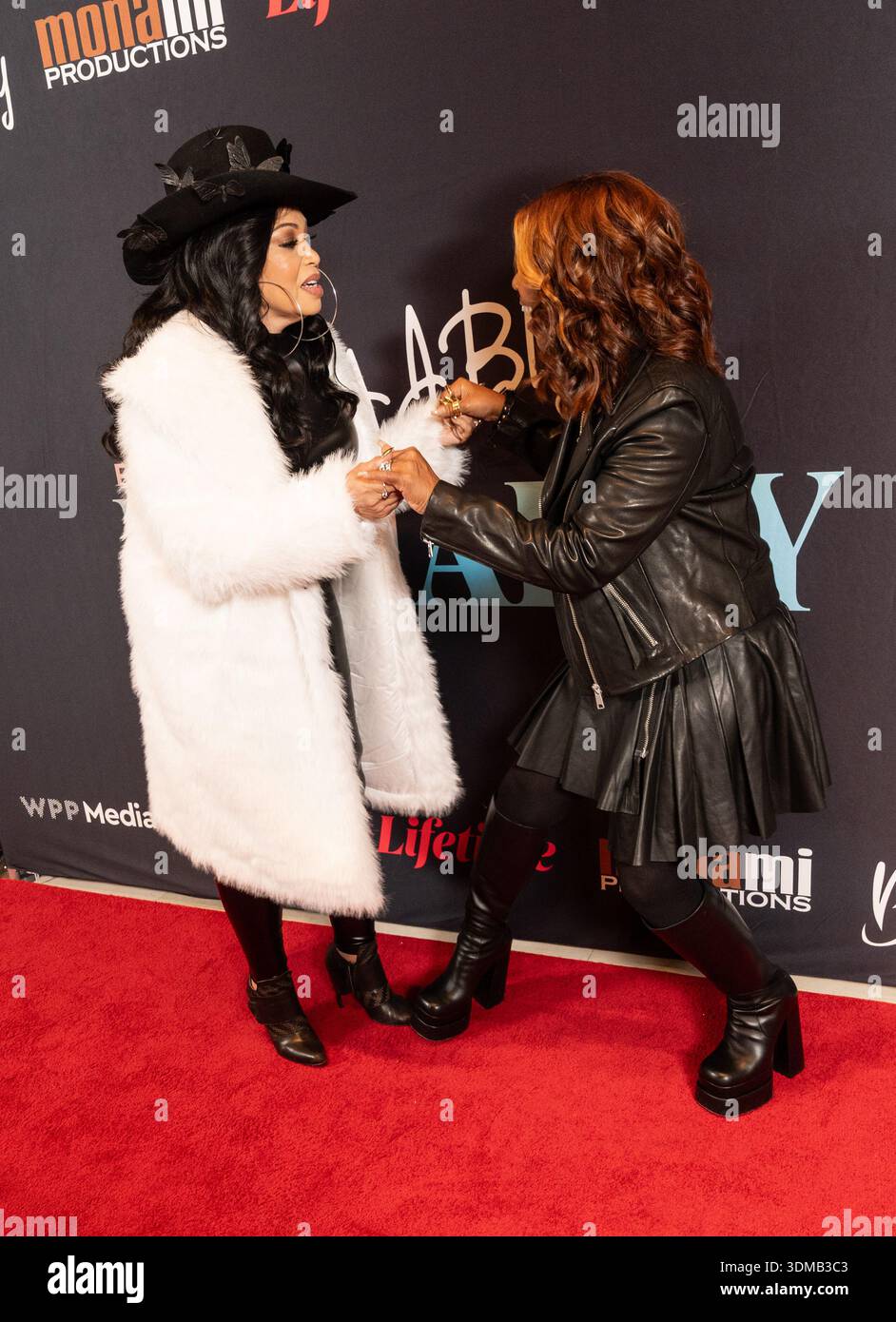 Tisha Campbell and Mona Scott-Young attend 'Mary J Blige Presents Be ...