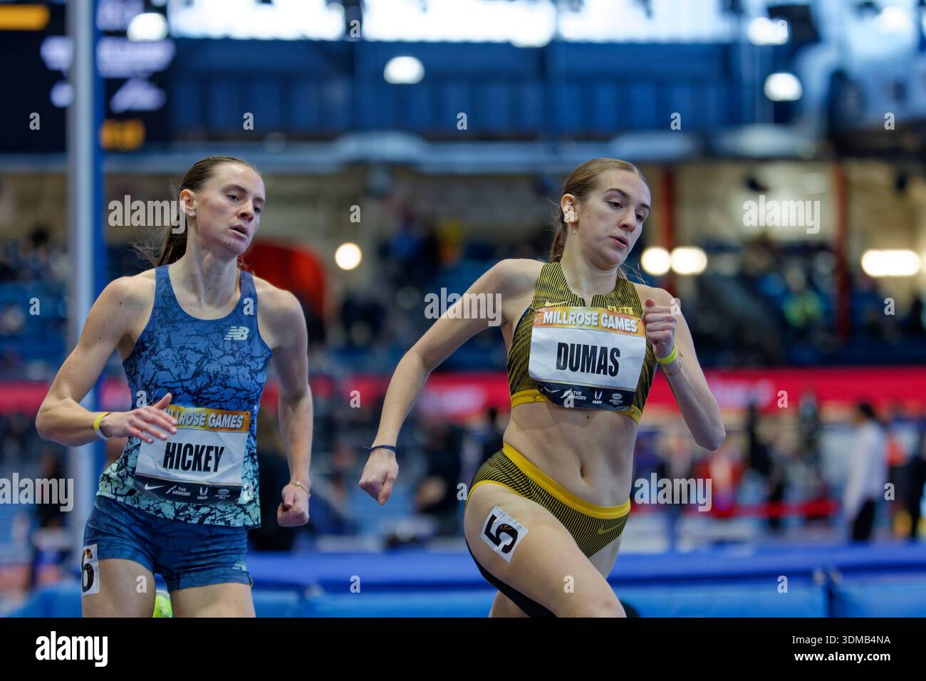 Natalie Dumas (USA) won the Girls 600m with a national record time (1: ...