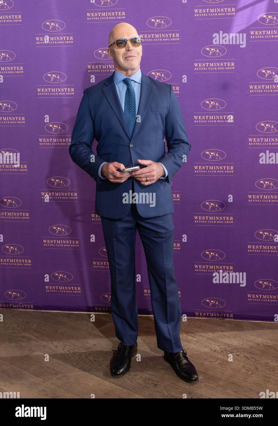 Dr. Donald G. Sturz, President of the Westminster Kennel Club speaks ...