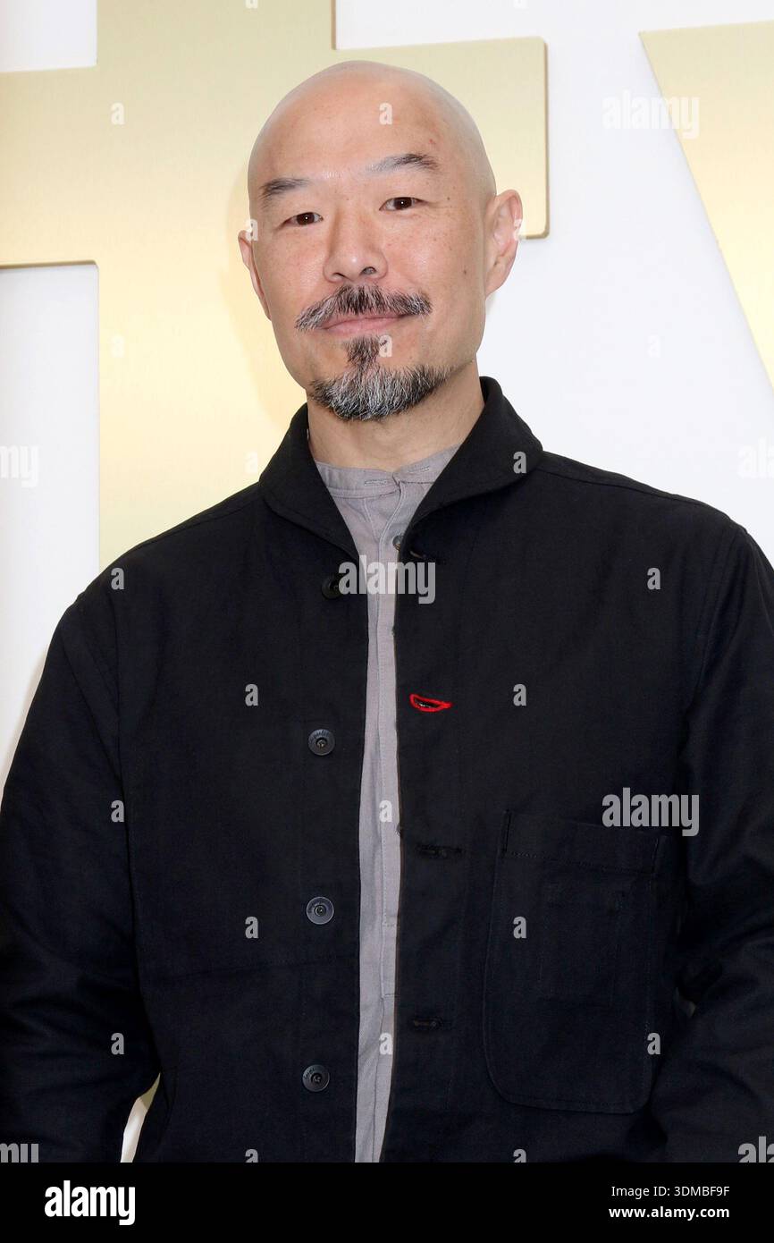 Hoon Lee at arrivals for Apple TV Press Day - Part 3, Barker Hangar ...
