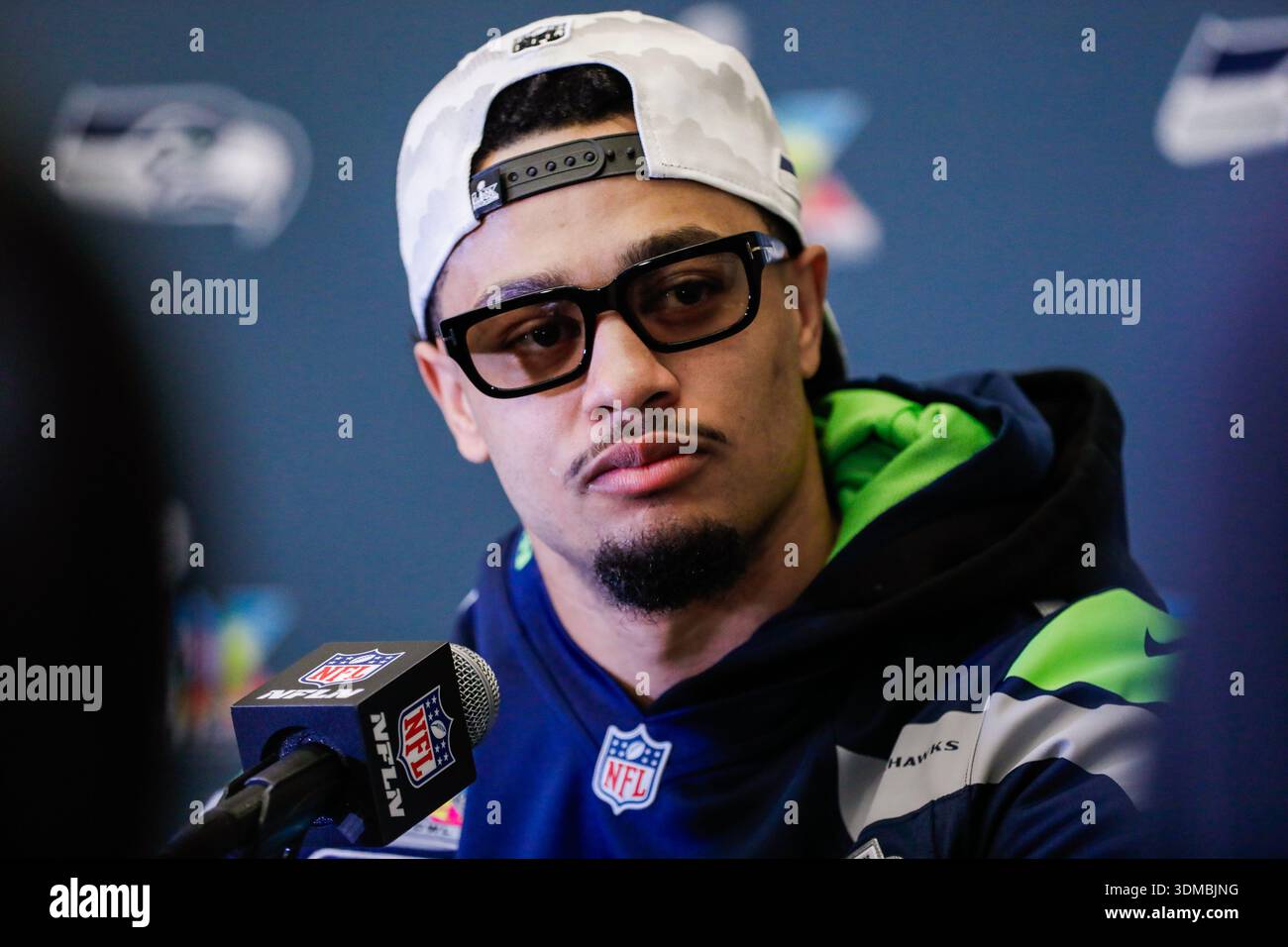 Jaxon smith njigba seahawks 2026 hi-res stock photography and images ...
