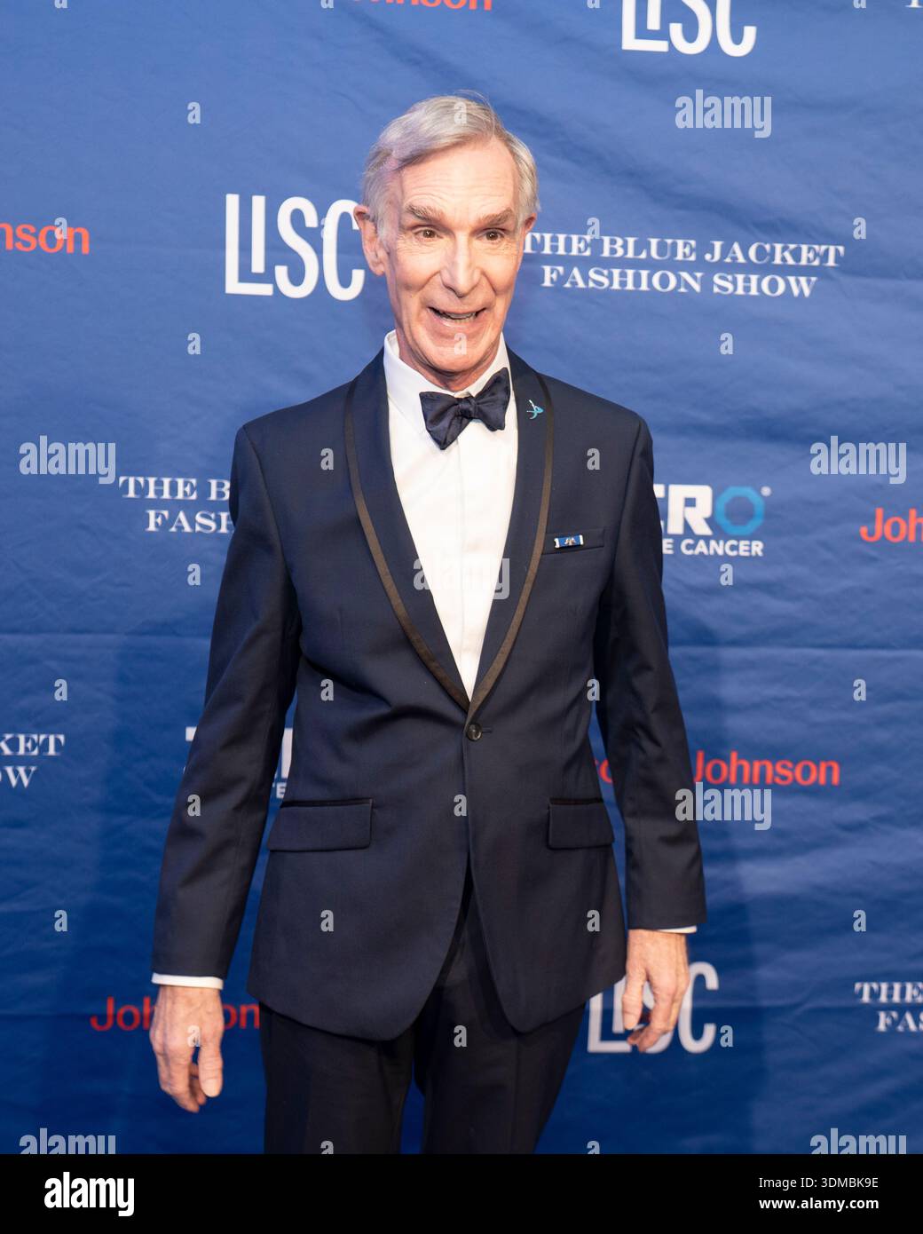 Bill Nye walks the Blue Carpet at The Blue Jacket Show 10th Anniversary ...