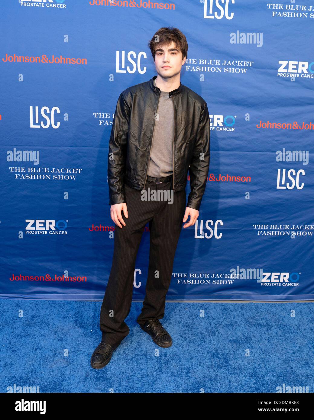 Max Garfin walks the Blue Carpet at The Blue Jacket Show 10th ...