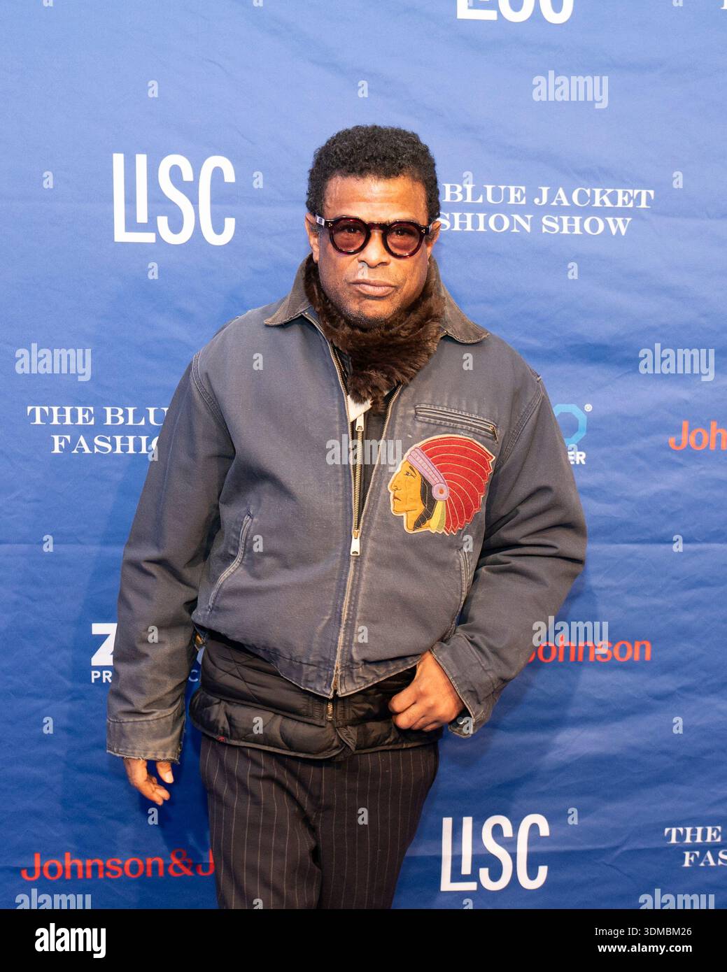 George Wayne walks the Blue Carpet at The Blue Jacket Show 10th ...