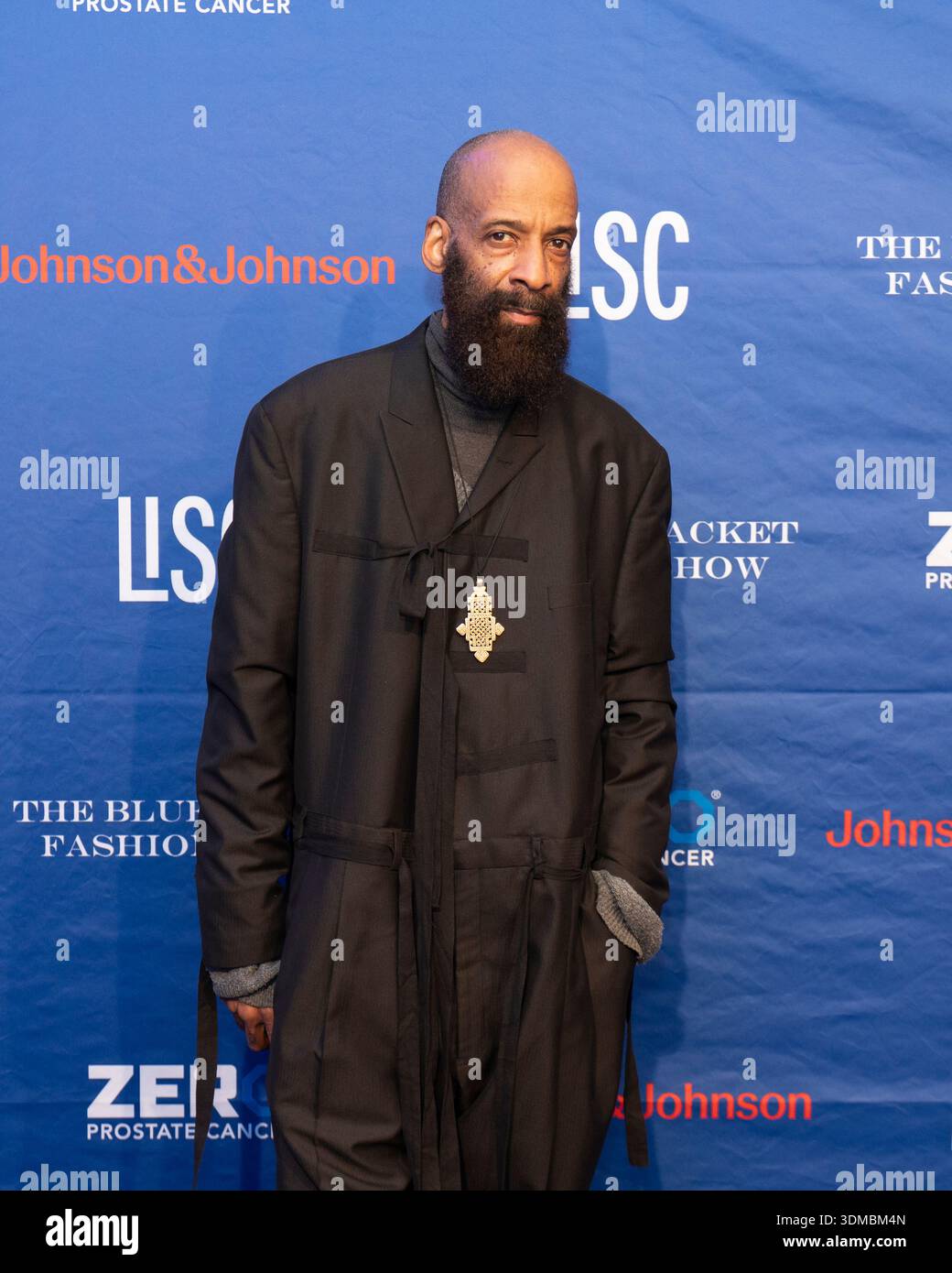 Rodney Epperson walks the Blue Carpet at The Blue Jacket Show 10th ...